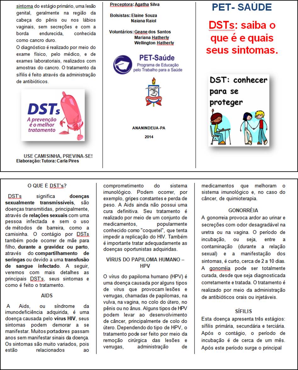 Palestra de Educação em Saúde “DST´s”